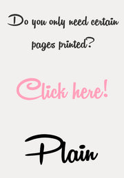 CUSTOM Pattern - Plain Paper – The Plotted Pattern