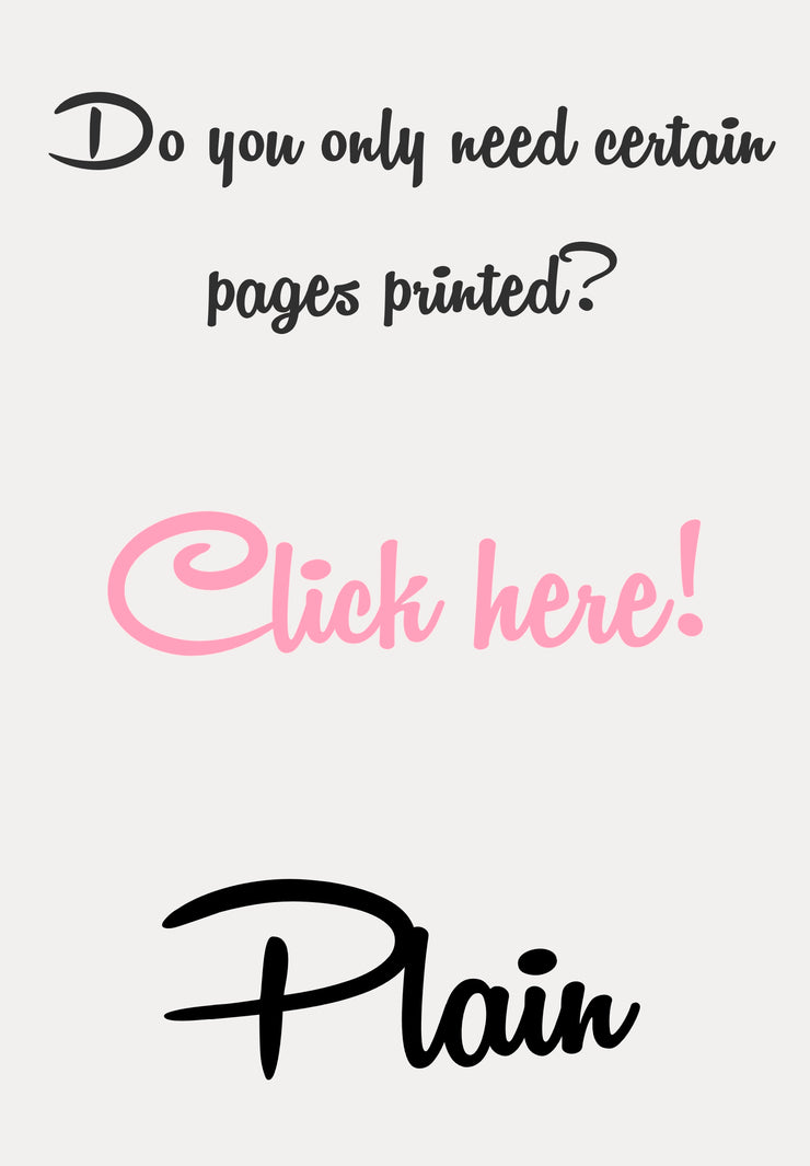 CUSTOM Pattern - Plain Paper – The Plotted Pattern