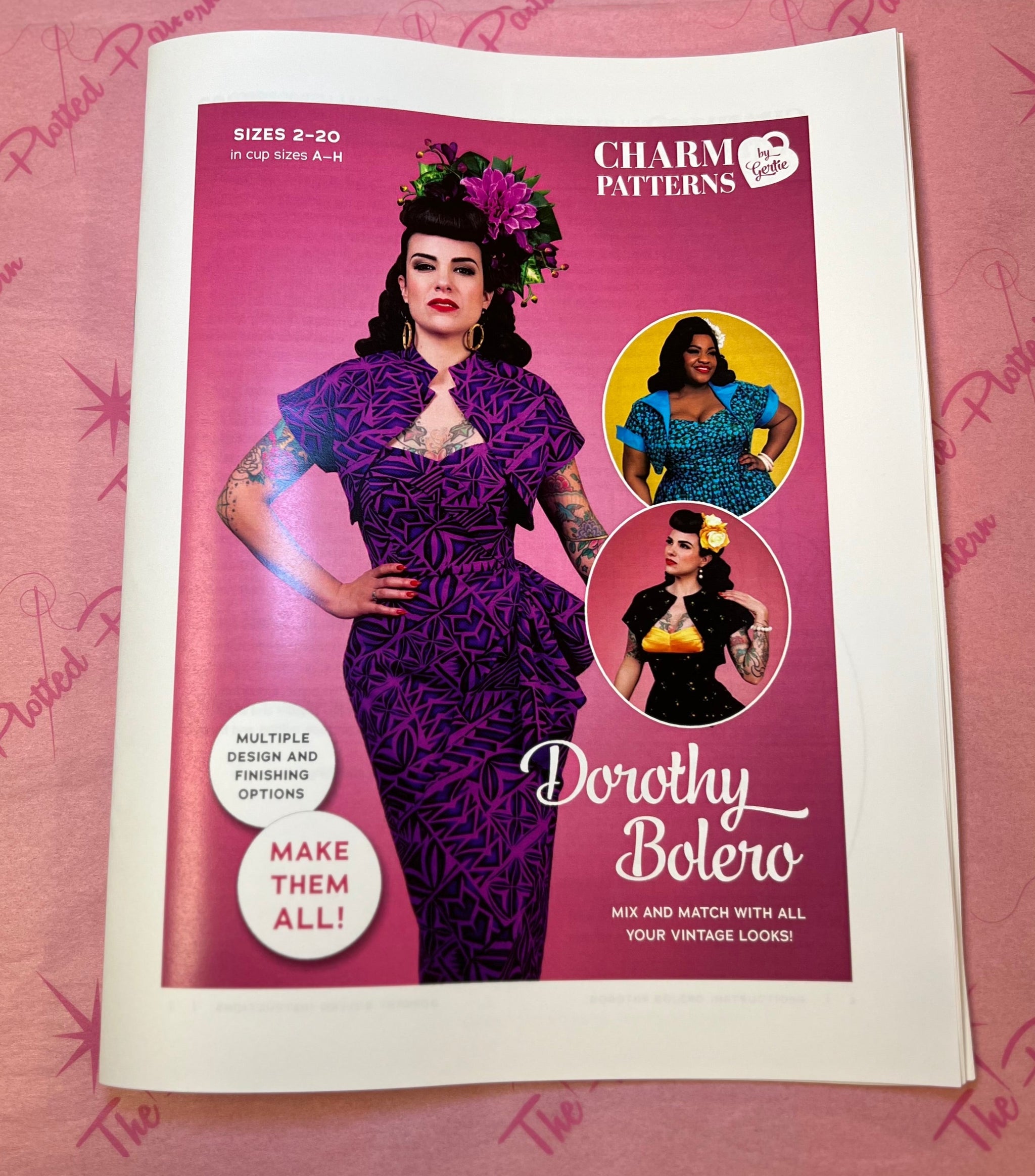 Stapled Instruction Booklets - Letter sized – The Plotted Pattern