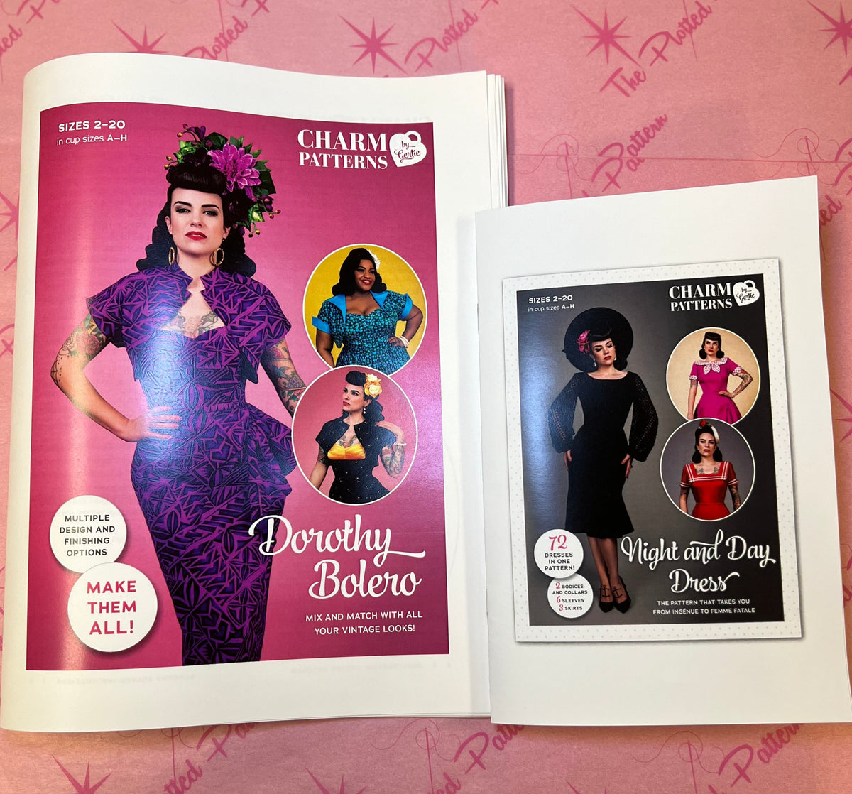 Stapled Instruction Booklets - Half Letter Size – The Plotted Pattern